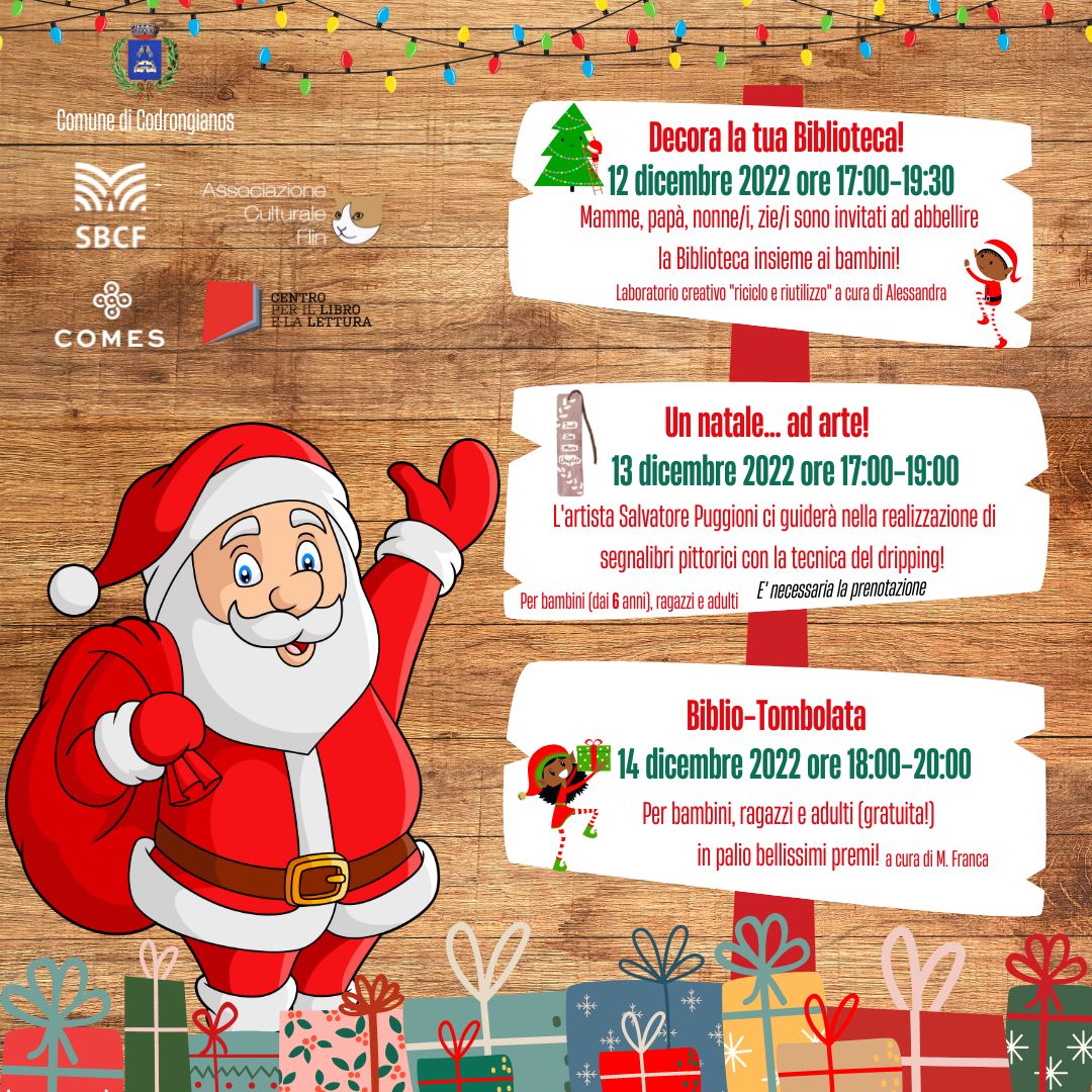 CODRONGIANOS: ASPETTANDO NATALE! – SBCF